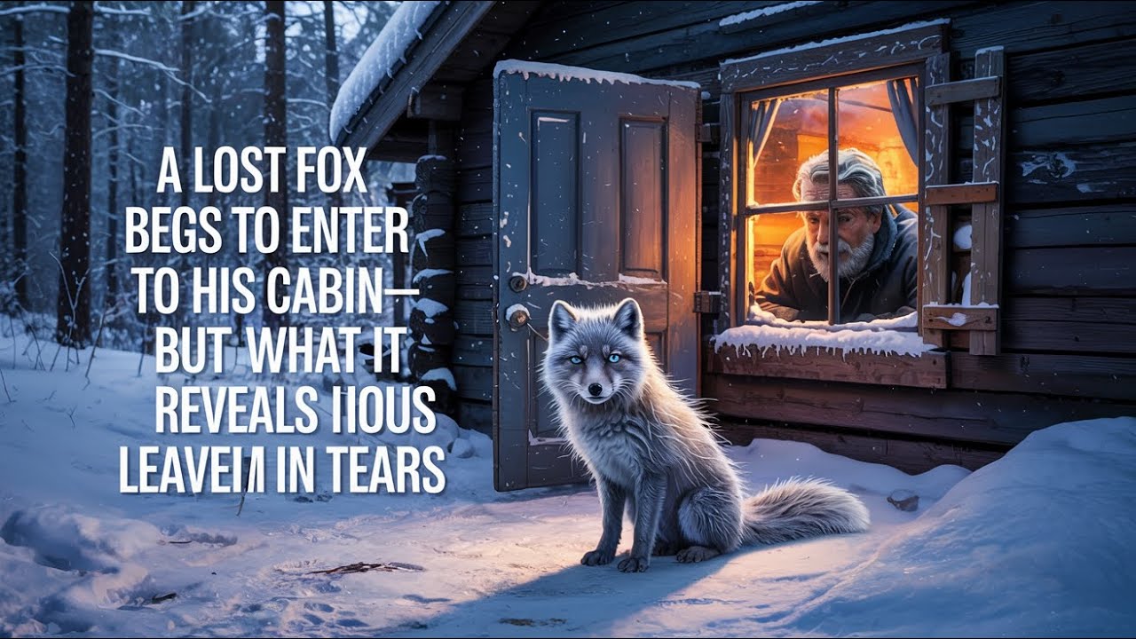 Lost Fox Begs for Shelter in Snow—But What It Reveals Leaves Him in ...