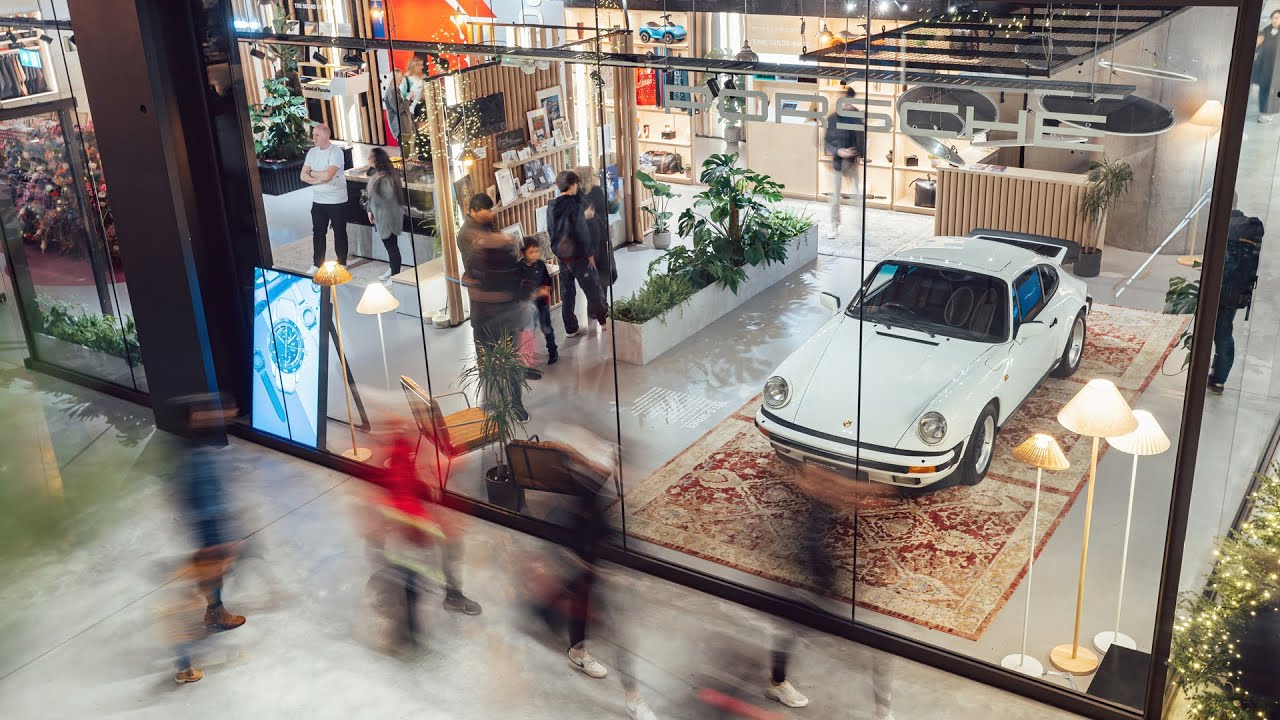 Porsche NOW pop-up store at Battersea Power Station - 18th October ...