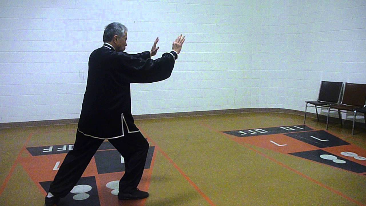 Tai Chi 18 Forms Demo Back View - YouTube
