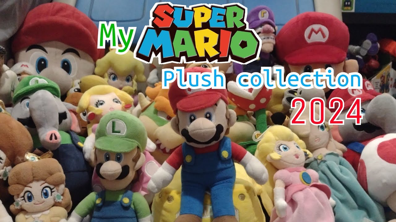 super Mario - my Mario plush collection 2024 #supermario - YouTube