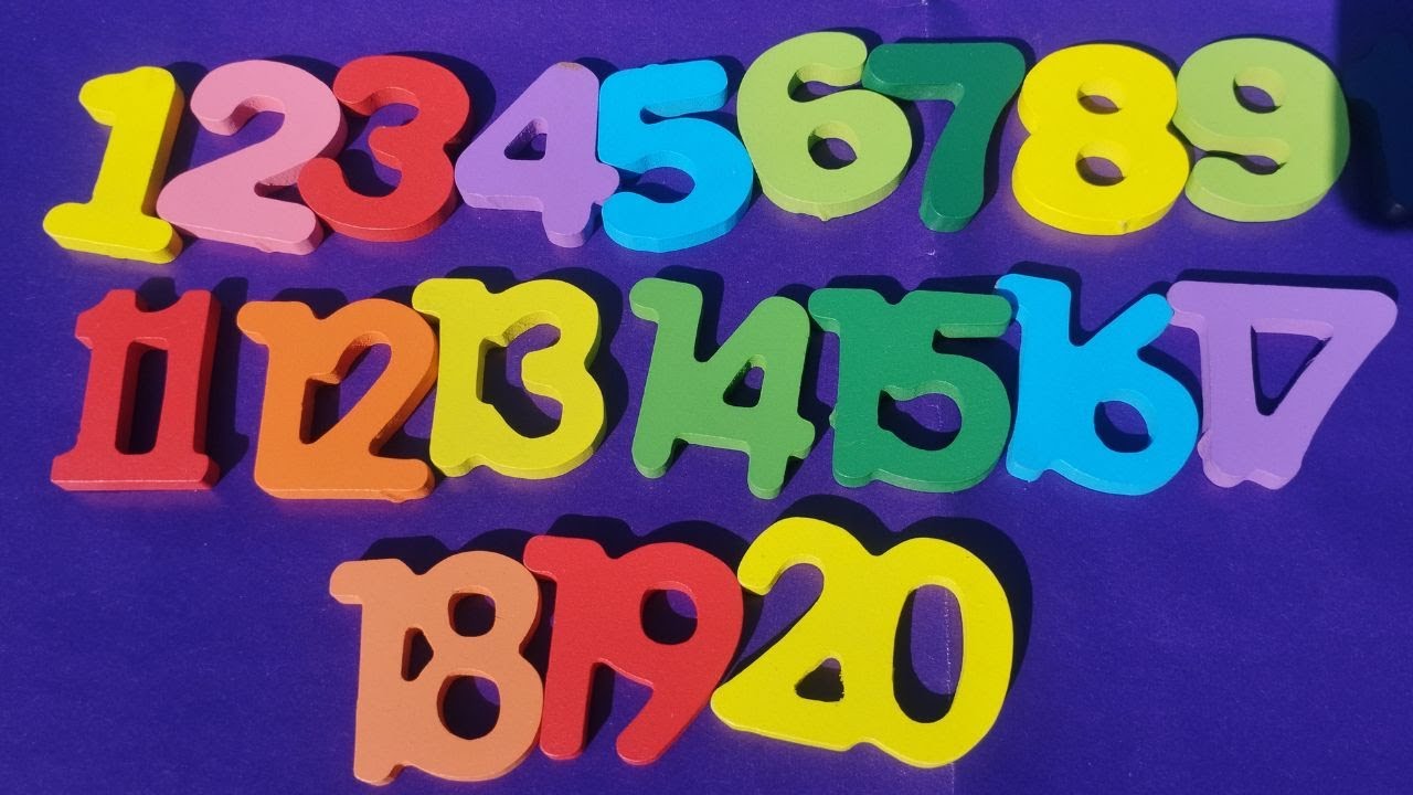 Puzzle Numbers, 1 to 20, 12345678910, 123 counting, Learn 1 To 10 ...