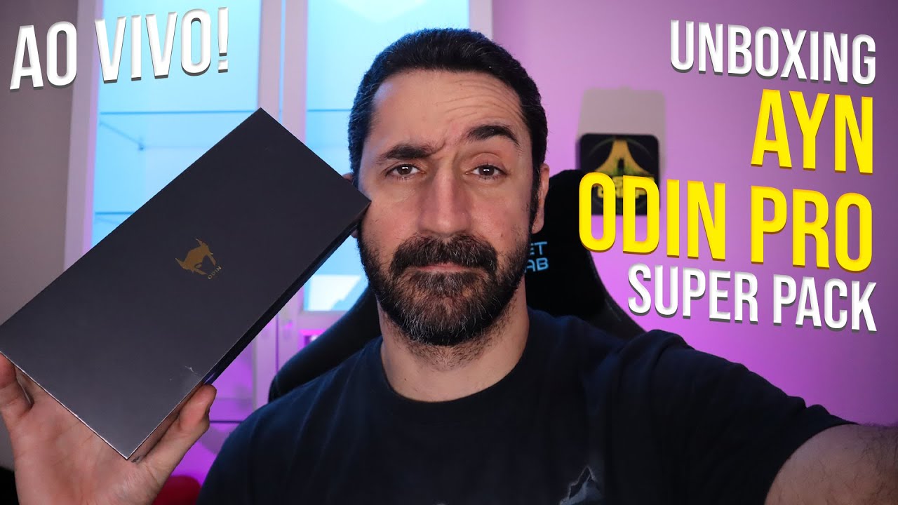 Ayn Odin Pro Super Pack: Unboxing Épico e Bate Papo Com o Novo Console ...