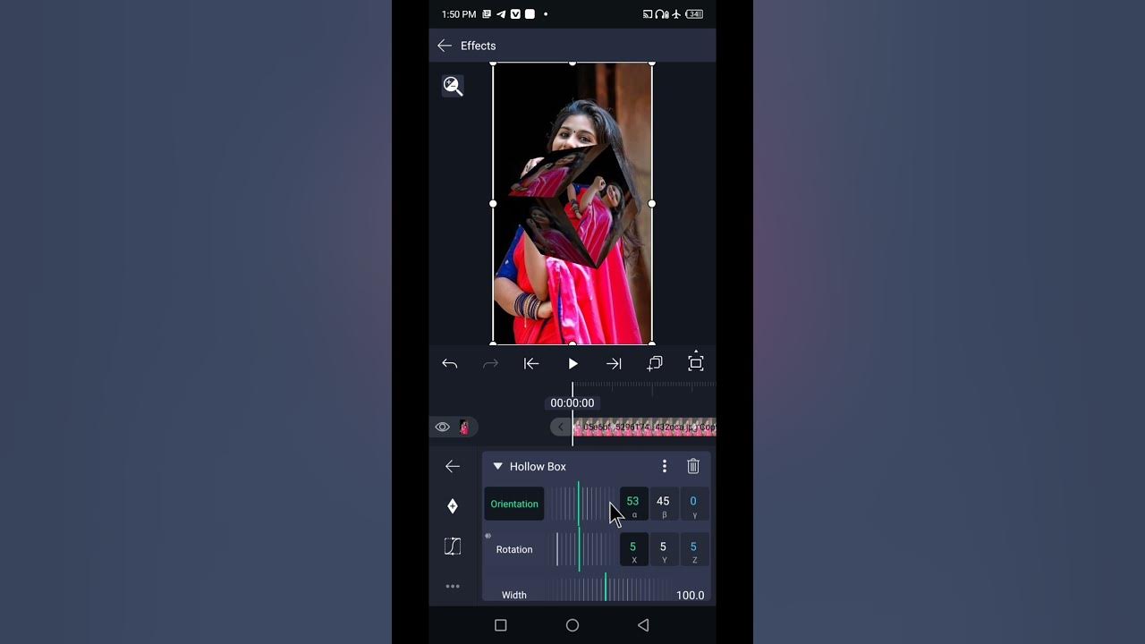 hollow box alight motion hollow box alight motion tutorial - YouTube