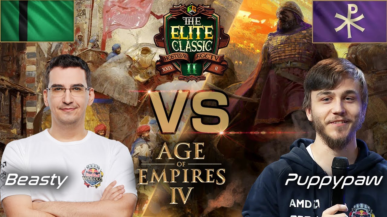$25,000 Age of Empires IV Tournament TEC II - Beasty vs Puppypaw - Semi ...