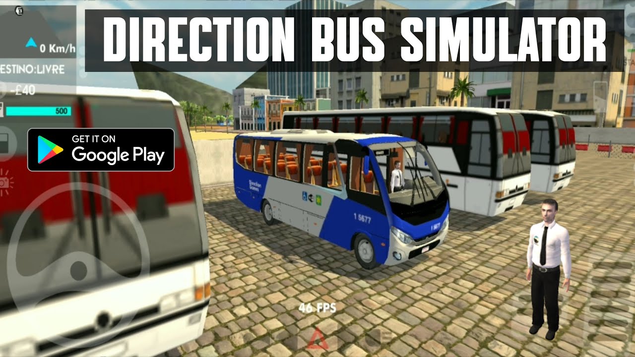 Direction Bus Road Driver | Direction Road Sim Game | Gameplay - YouTube