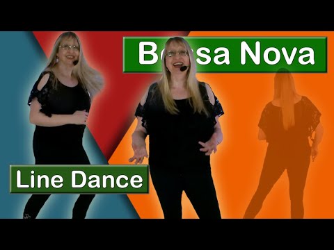 Bossa Nova Line Dance | Learn How to Dance with full EASY teach ...