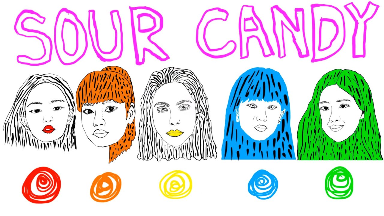 Lady Gaga, BLACKPINK - Sour Candy (Animated Music Video) - YouTube