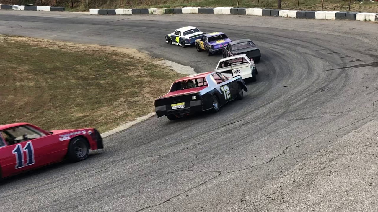 September 29, 2019 Jasper Speedway Street Stock Race Finish. - YouTube