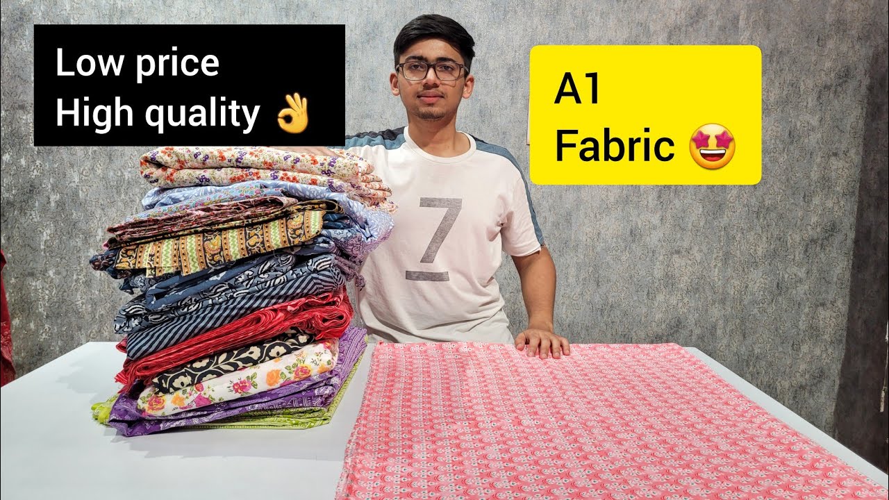 Top quality Cotton fabric with Awesome prints🌹 mix & match , Allover 🤩 ...