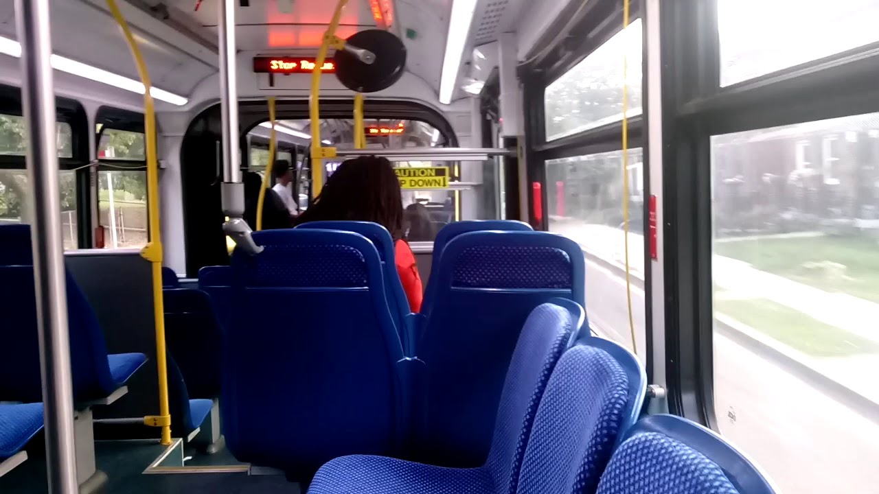 WMATA Metrobus 2008 NABI-60 BRT CNG #5401 Route W4 - YouTube