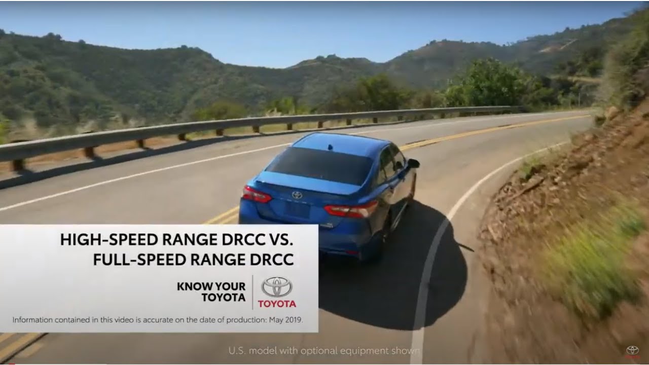 Know Your Toyota | High-Speed Range DRCC vs Full Speed Range DRCC - YouTube