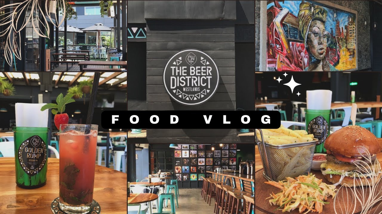 THE 254 BEER DISTRICT | FOOD VLOG - YouTube