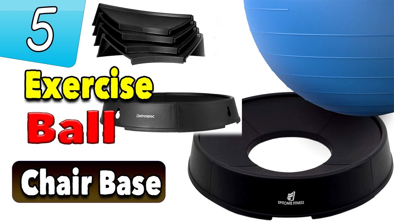 Best Exercise Ball Chair Base | Top 5 Yoga Core Balls | Gym Ball for ...