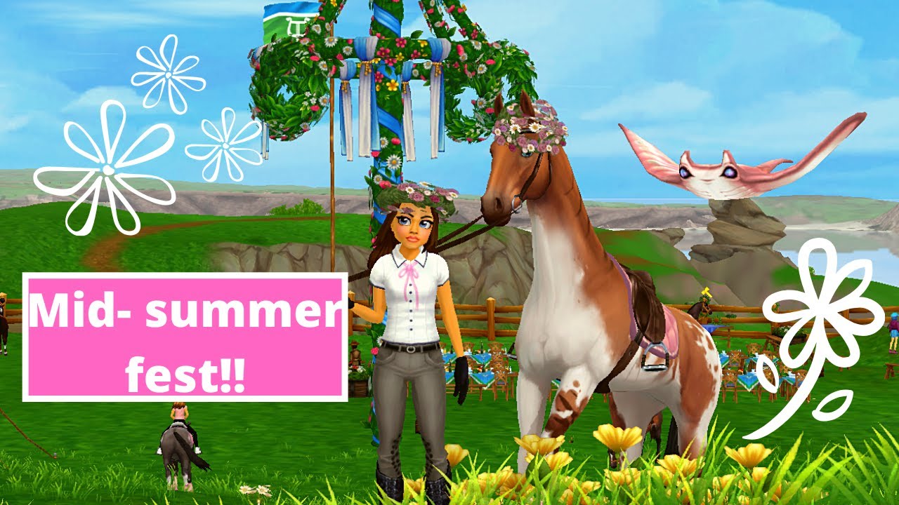 My first Mid-Summer festival; Star Stable Online - YouTube