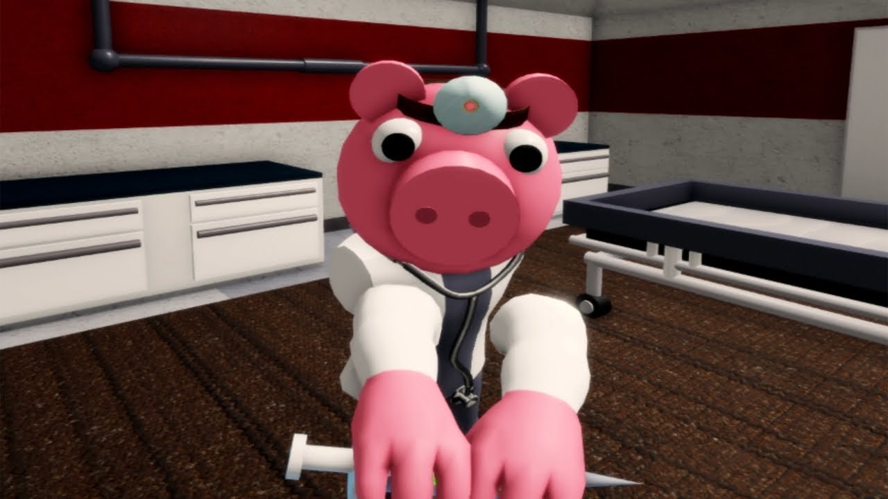 New Doctor Piggy Jumpscare - Roblox Piggy APRP - YouTube