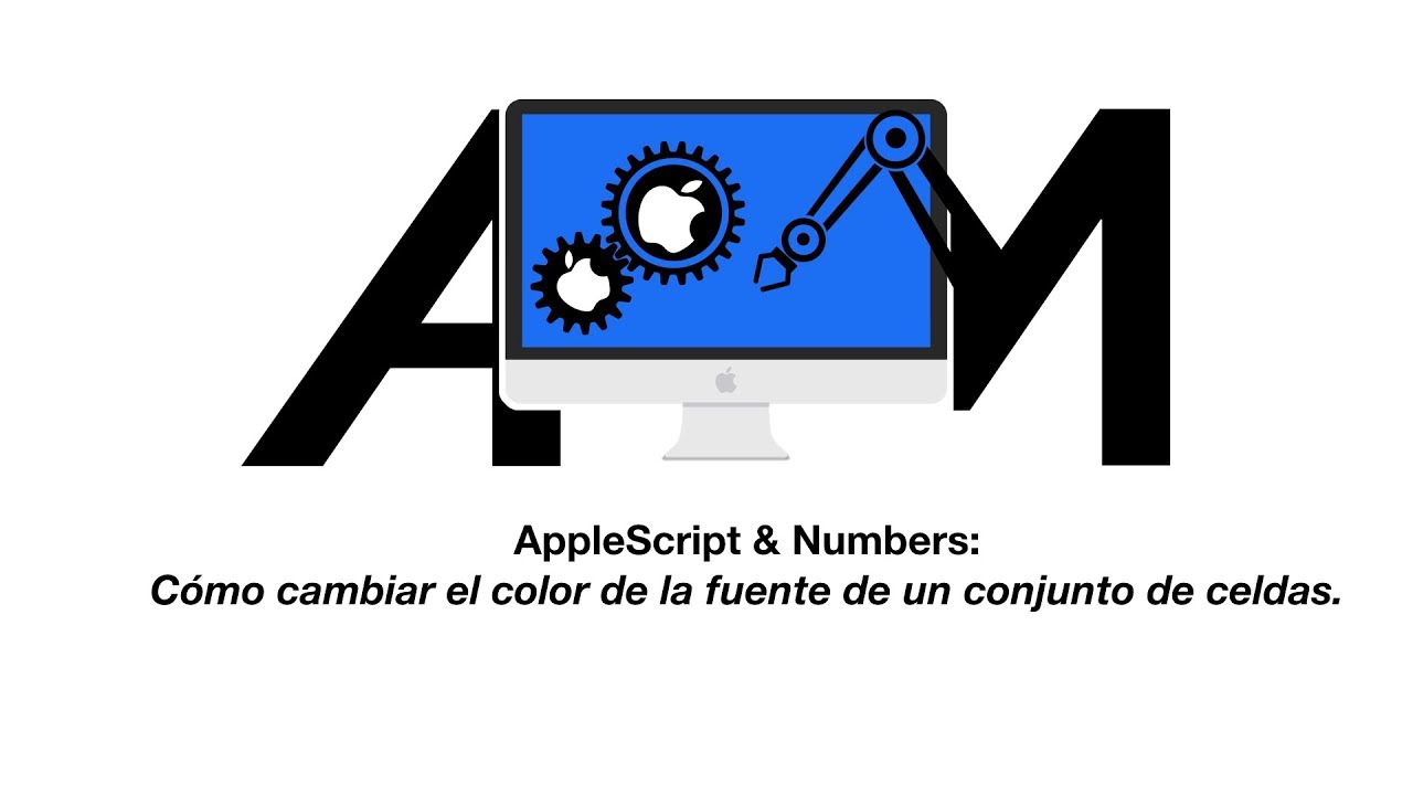 AppleScript & Numbers: Cómo cambiar el color de la fuente de un ...