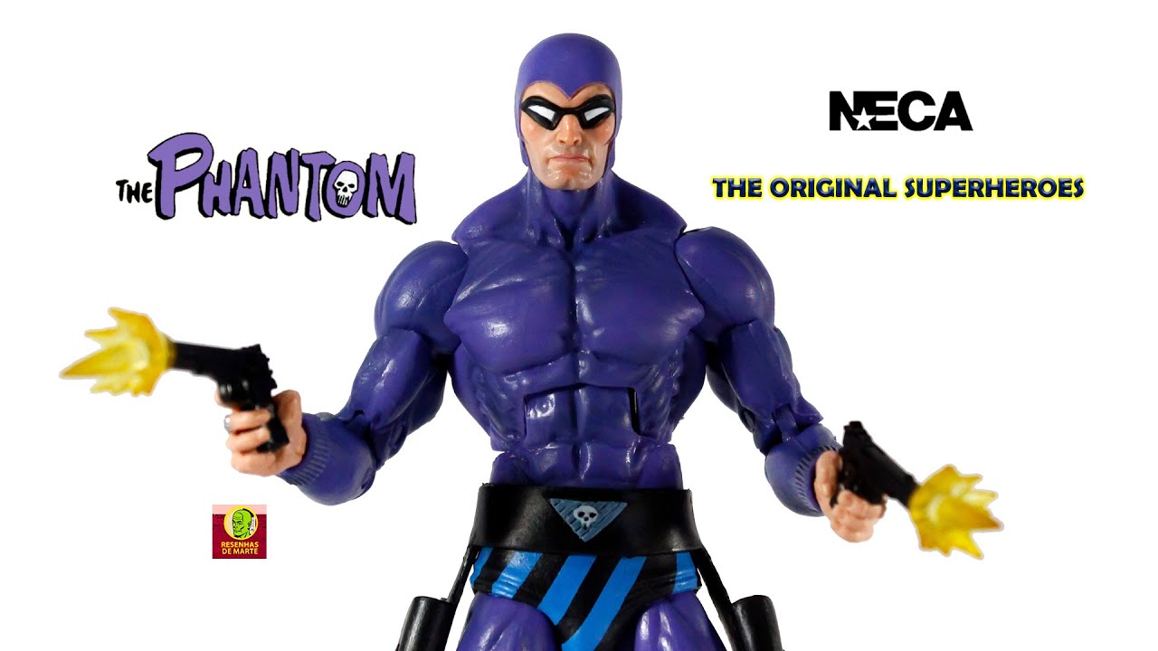 Fantasma The Original Super Heroes The Phantom Neca Toys 85th ...