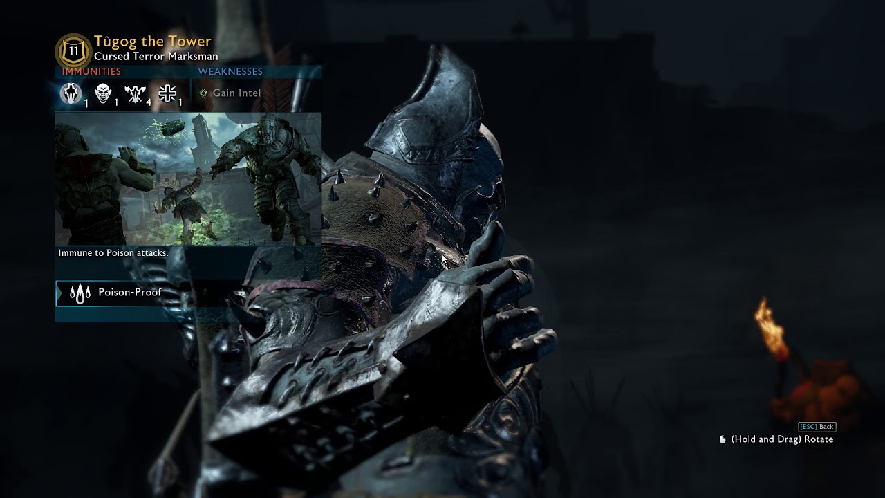 Middle earth Shadow Of War music video gameplay and Orc with tower ...