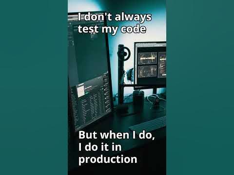 I don't always test my code - YouTube