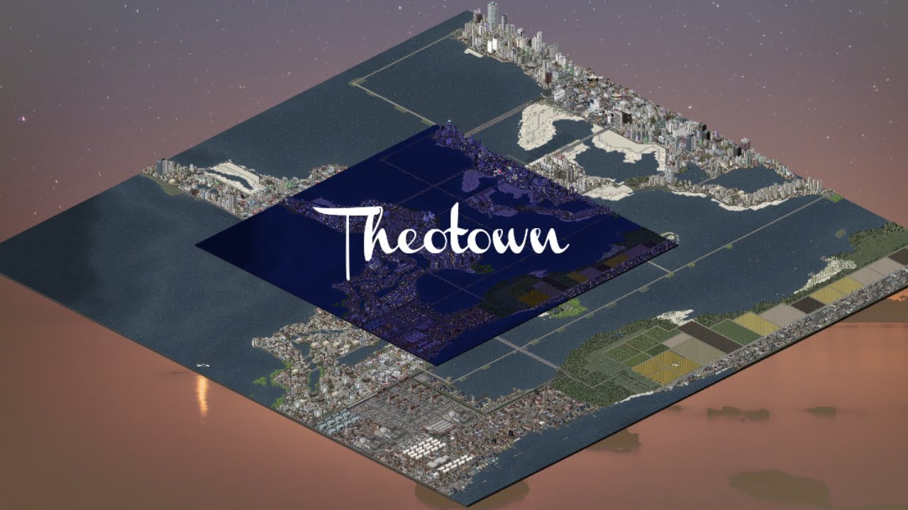 I Chose Random Map to Create This City in Theotown - YouTube