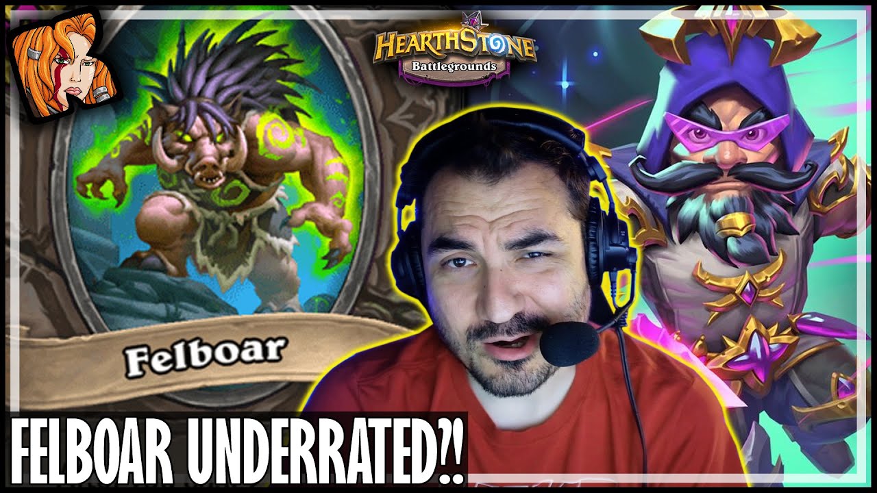FELBOAR IS SUPER UNDERRATED! - Hearthstone Battlegrounds Duos - YouTube