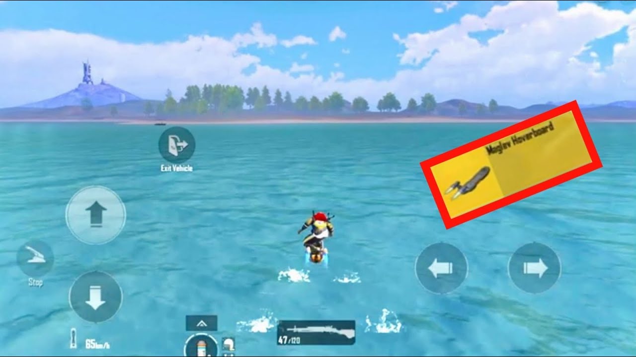 This HoverBoard Also Works On Water In This New Zombie Edge Mode Bgmi ...