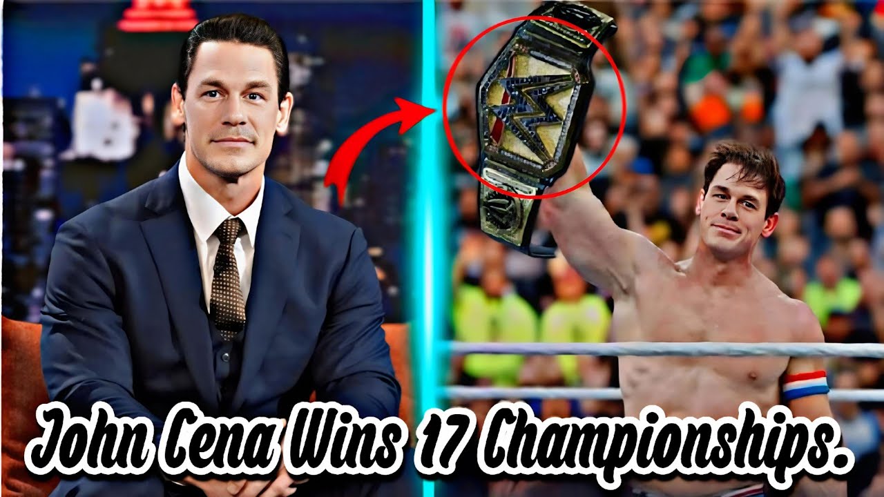 Finally John Cena Become 17 Time Champion - YouTube