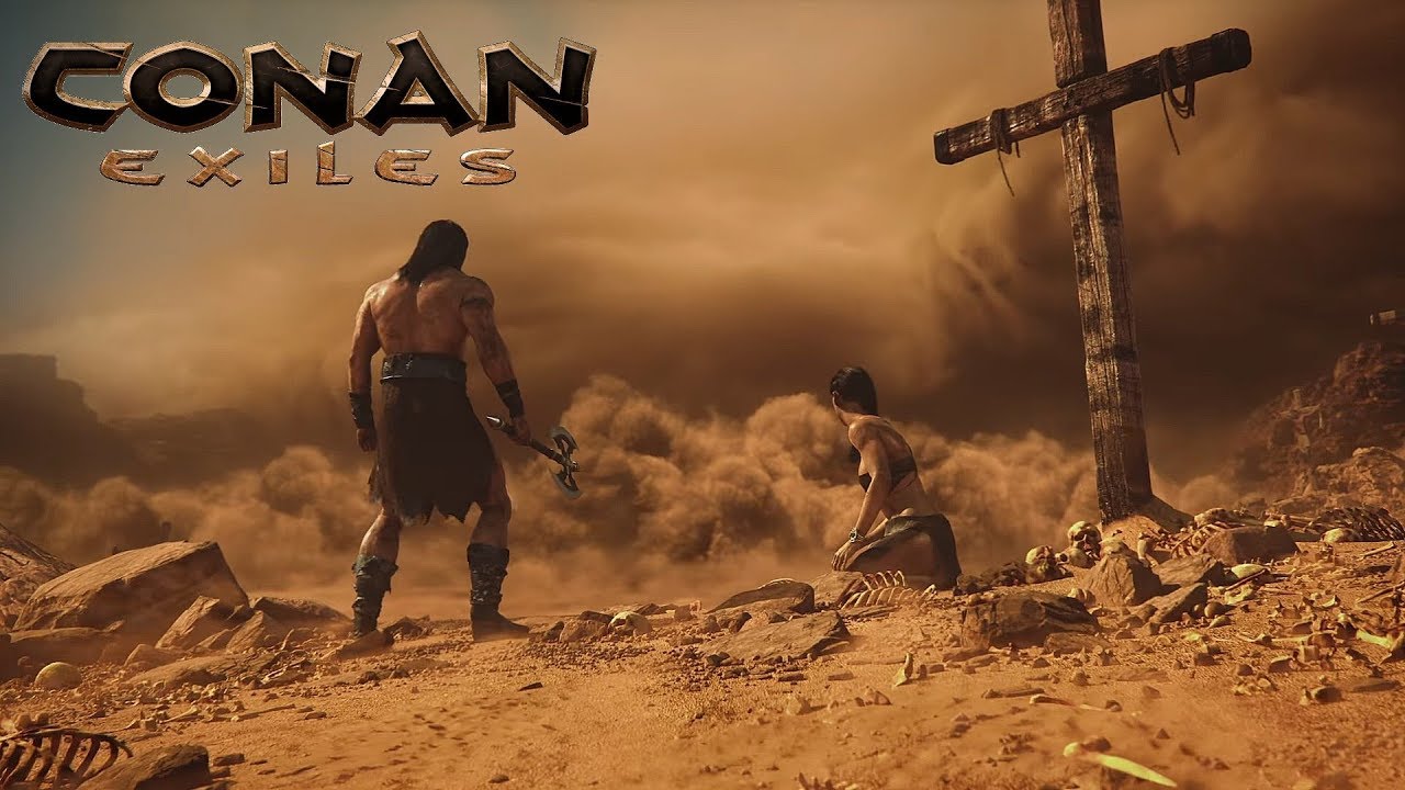 Conan exiles first PC recording - YouTube