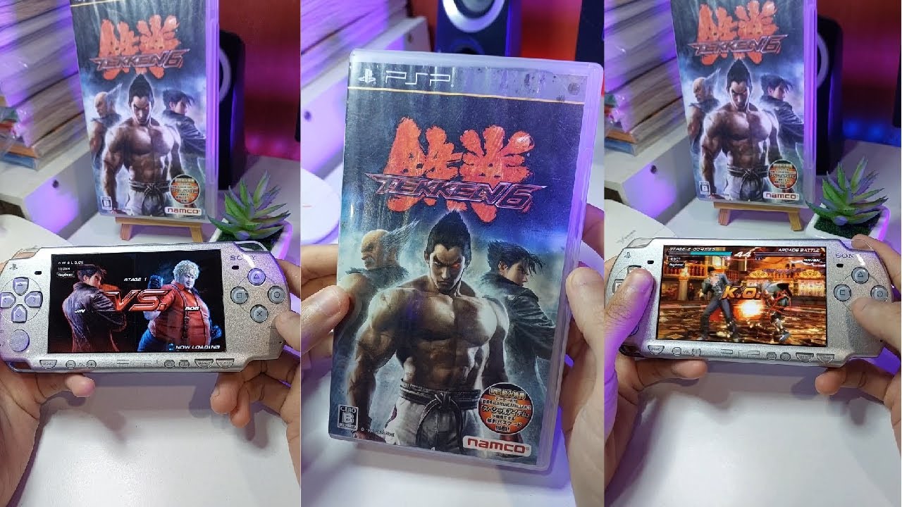 Unboxing & Testing Tekken 6 PSP !! one of the best fighting game on psp ...