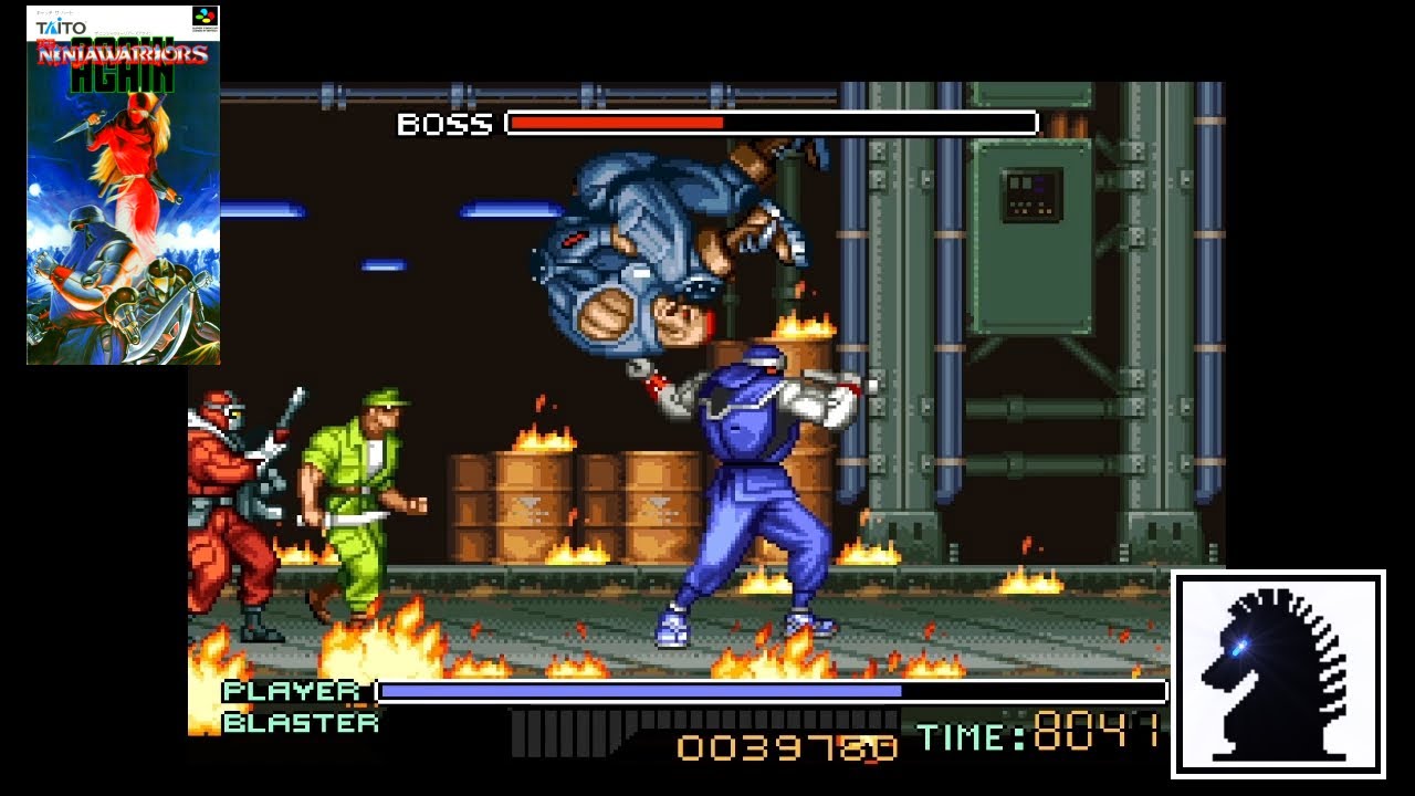 SNES The Ninja Warriors Again (FastROM) - YouTube