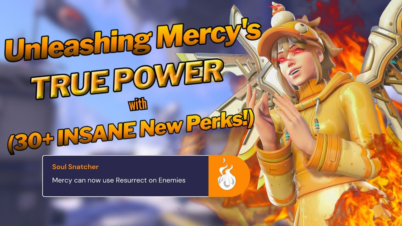 Overwatch 2 Gave Mercy BAD Perks... So I Made 30+ Better Ones! - YouTube