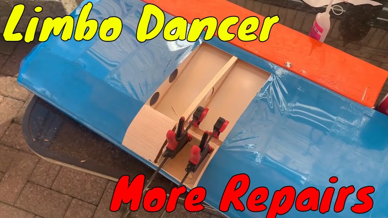 Ewan's Limbo Dancer More Repairs!! Will It Ever Fly Successfully ...