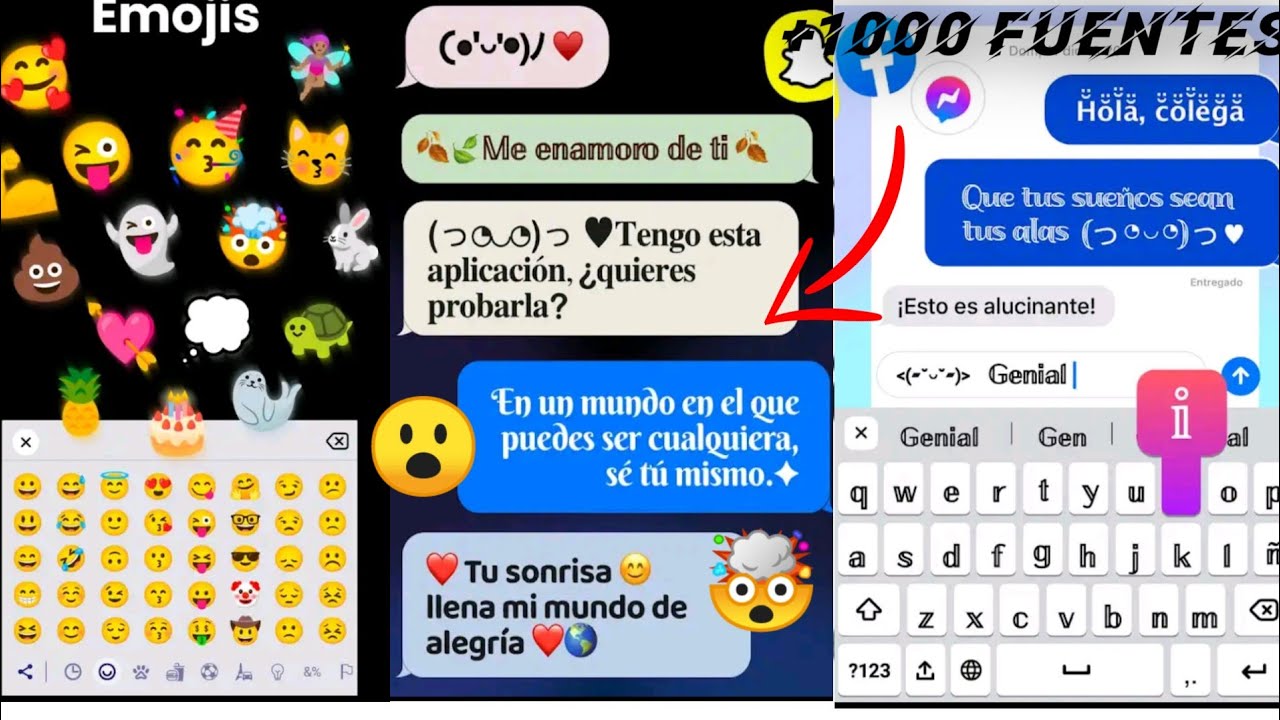 Cambiar fuentes de letra de tu teclado Android - YouTube