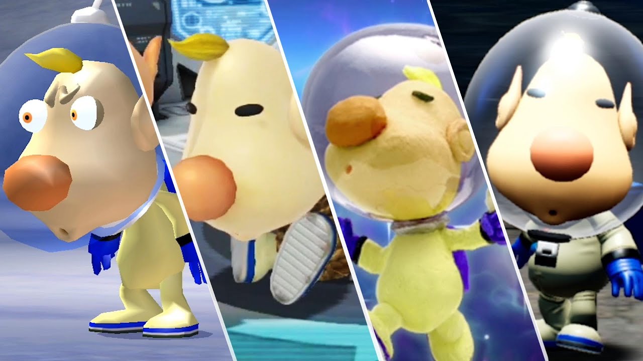 Evolution of Louie from Pikmin (2004 - 2023) - YouTube