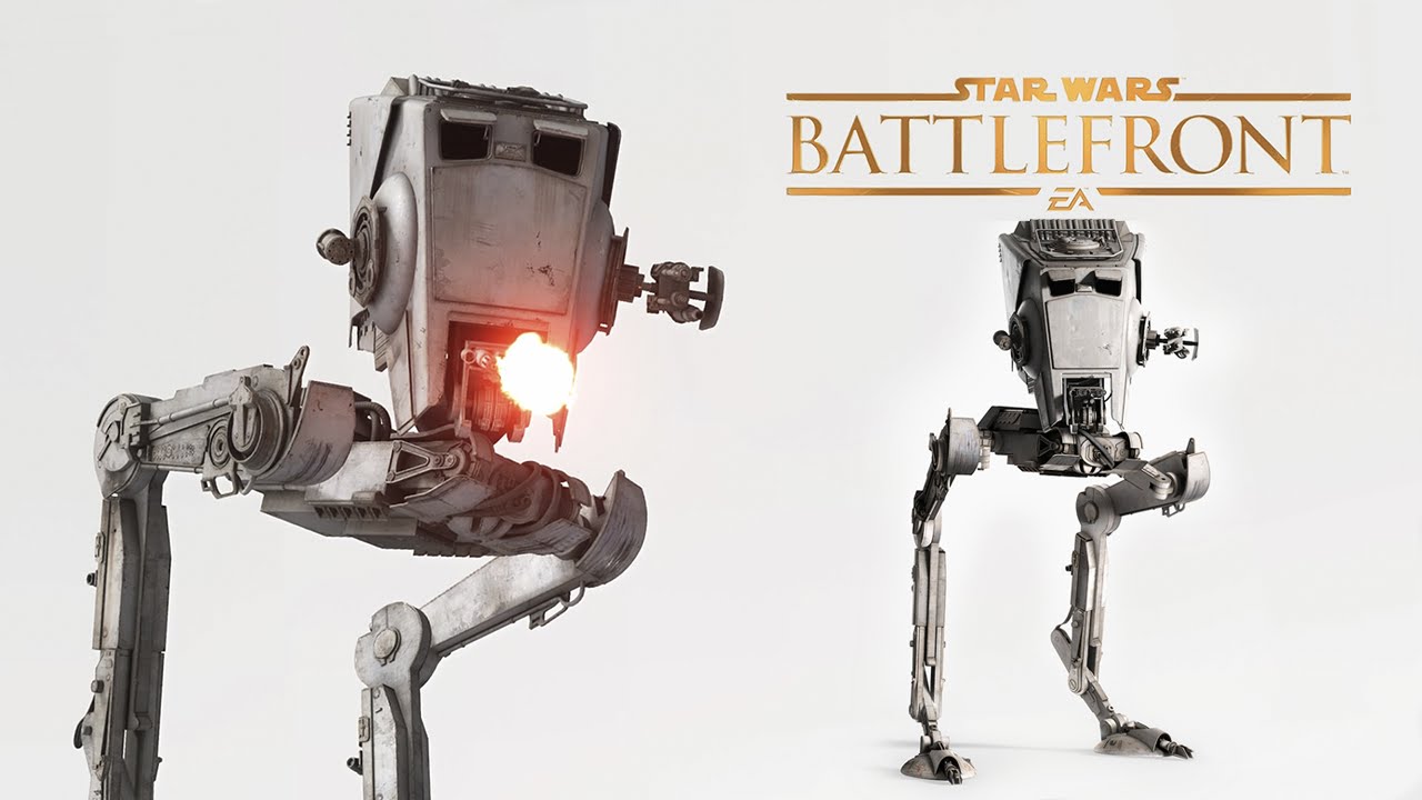 STAR WARS Battlefront / AT-ST Gameplay / Supremacy - YouTube