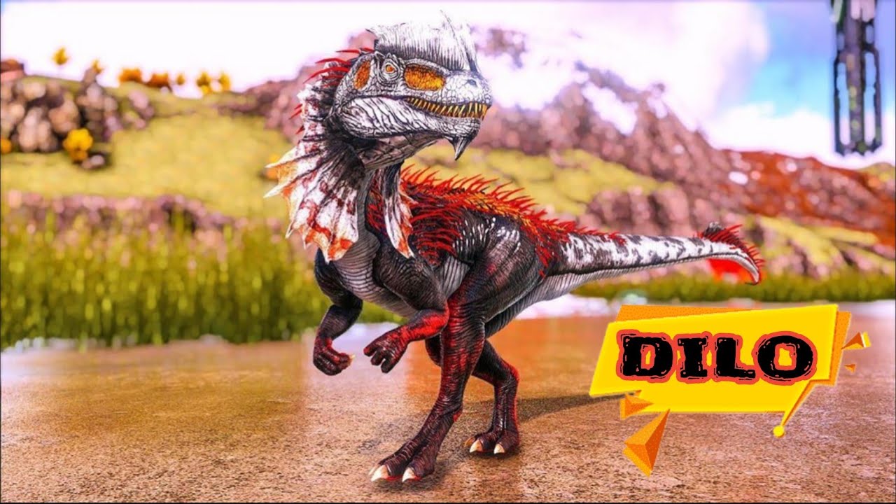 Ark - Dilophosaur | Wszystko o Dilophosaur | 2 | Ark survival evolved ...