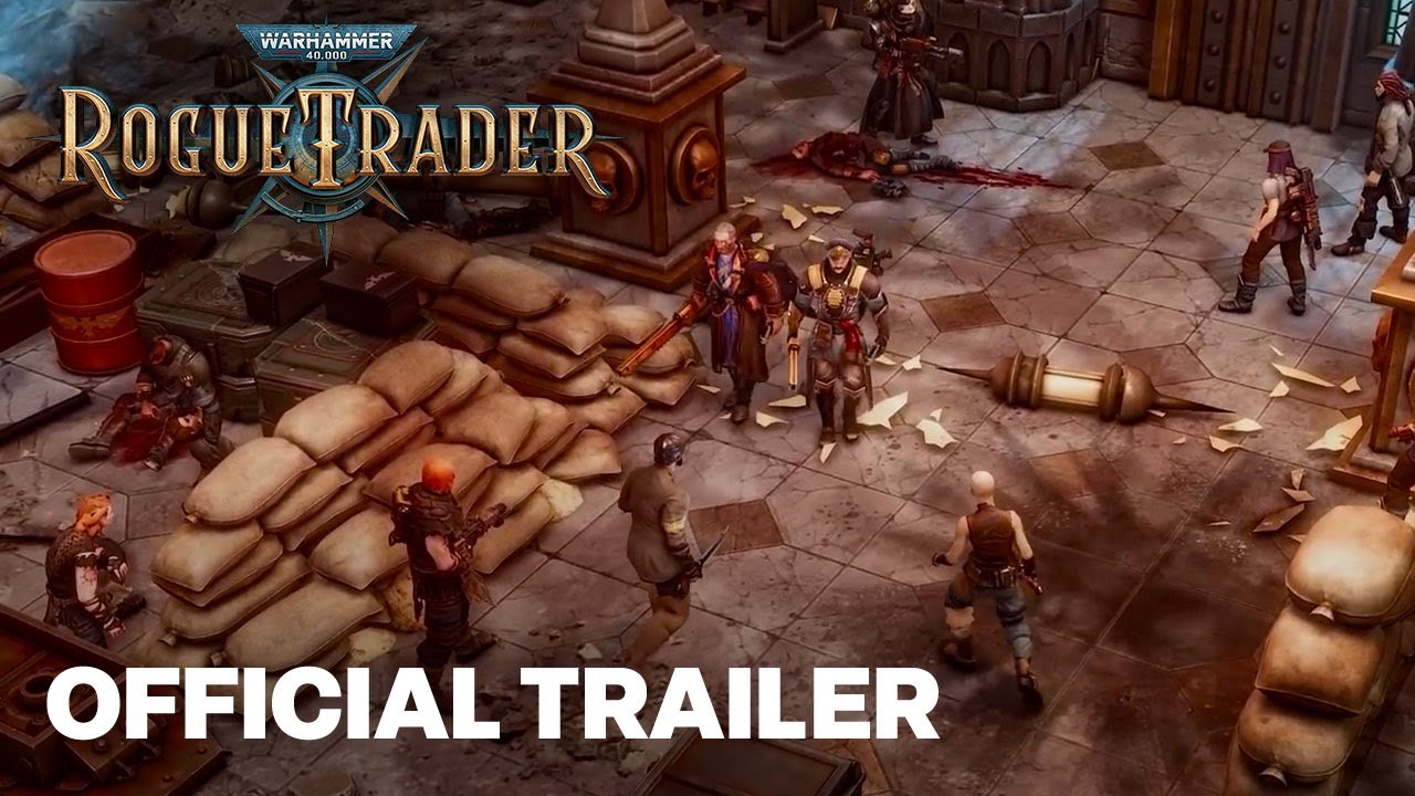 Warhammer 40,000: Rogue Trader Ground Combat Guide Trailer - YouTube