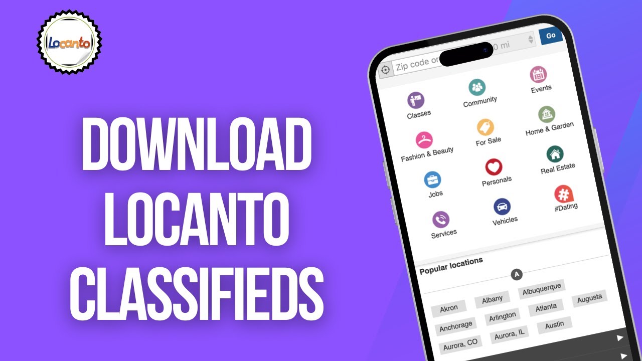 How To Download Locanto Classifieds App on Android - YouTube