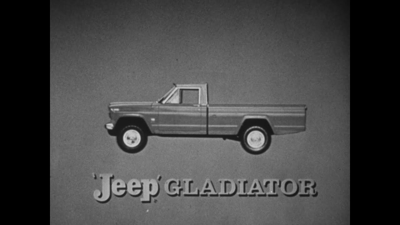 1964 Kaiser Jeep Gladiator Commercial - Compare to Ford Pick Up - YouTube