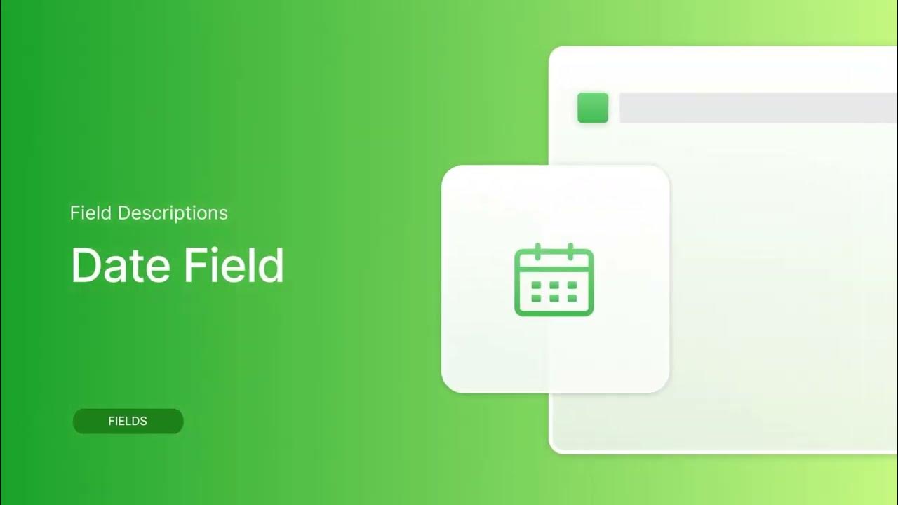 Mastering Date Management: Exploring the Date Field in Kohezion - YouTube