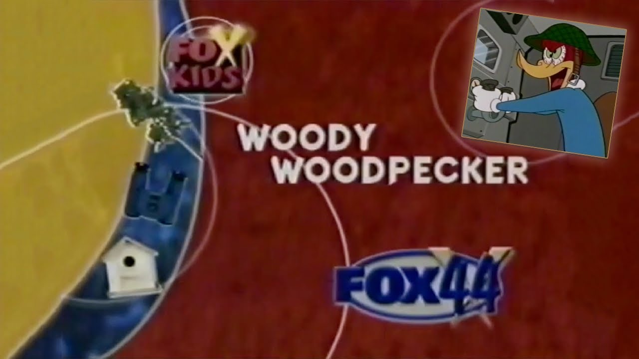 FOX KIDS "Woody Woodpecker" PROMO (1999) - YouTube
