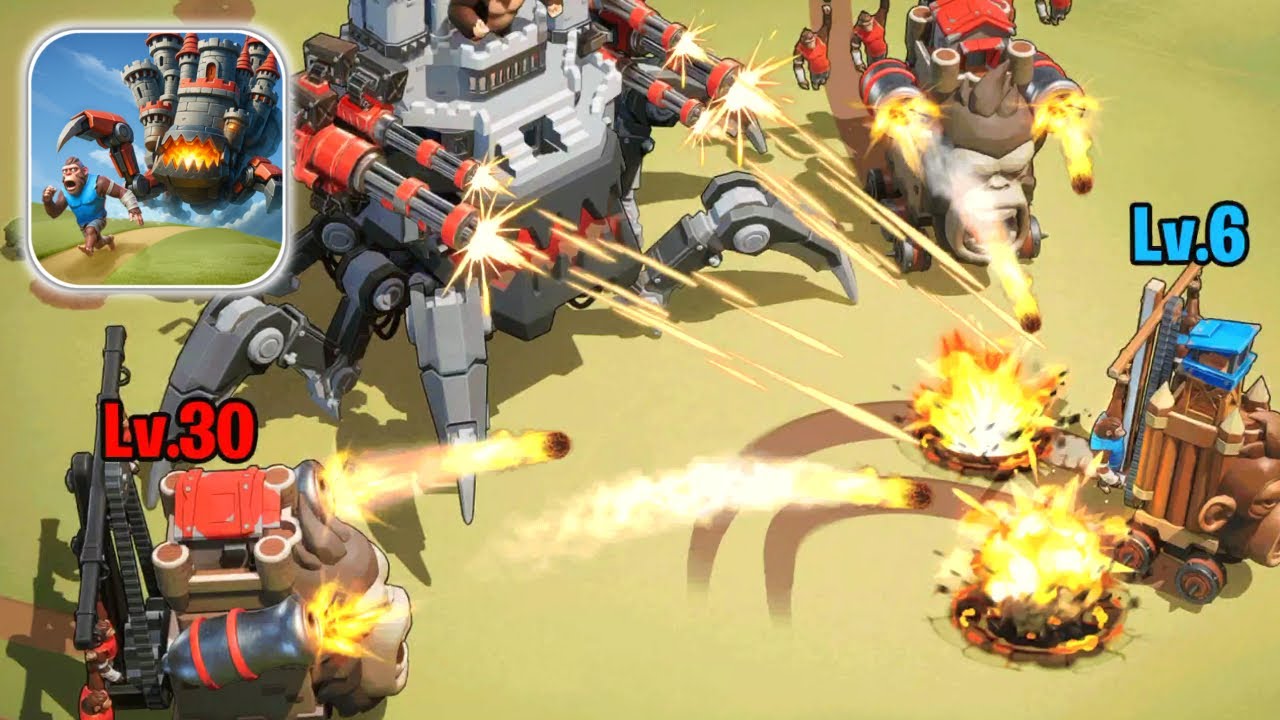 Ape Warforts - Gameplay Walkthrough (Android,IOS) - YouTube