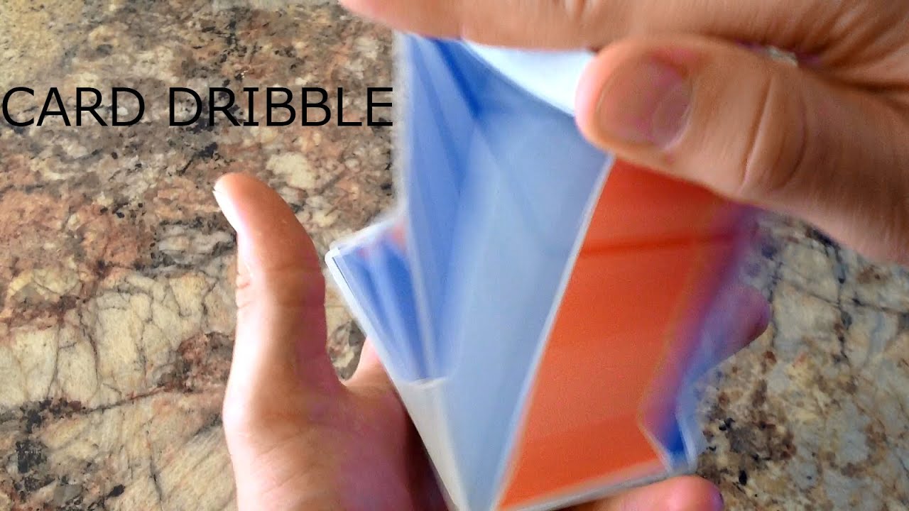 Эффектное слистывание карт CARD DRIBBLE Обучение The best secrets of ...