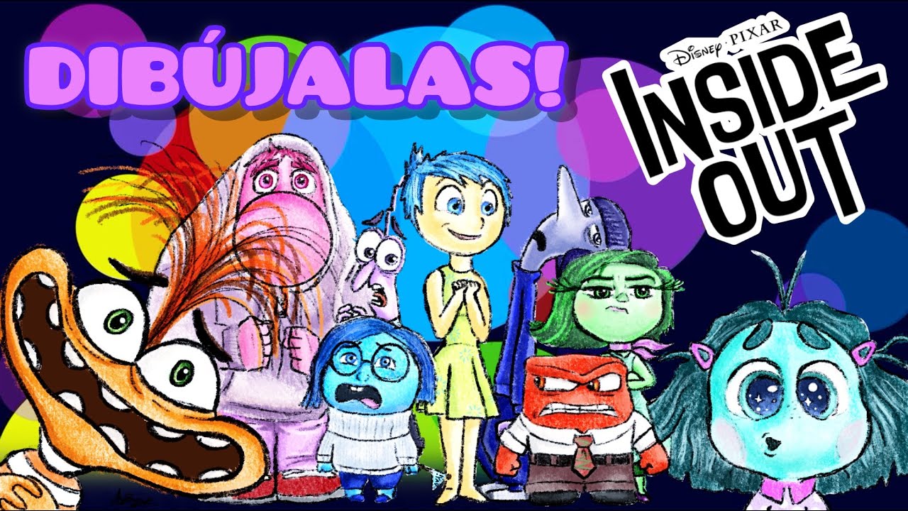 Dibujando a las emociones de Riley! | INTENSAMENTE 2 | Ansiedad ...