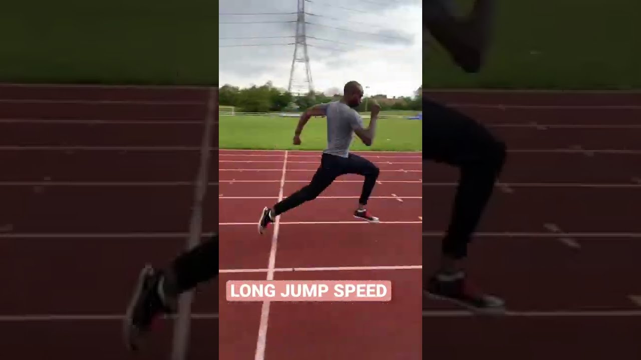 Long jump run-up sprinting is NOT track sprinting. Here’s what to do # ...