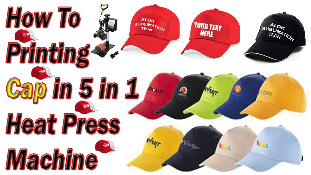 How to sublimate caps,Making Money by Printing Hats,How to Heat Press ...