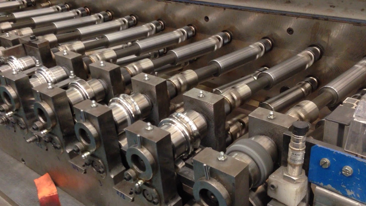 Dimeco Tube profiling line - YouTube