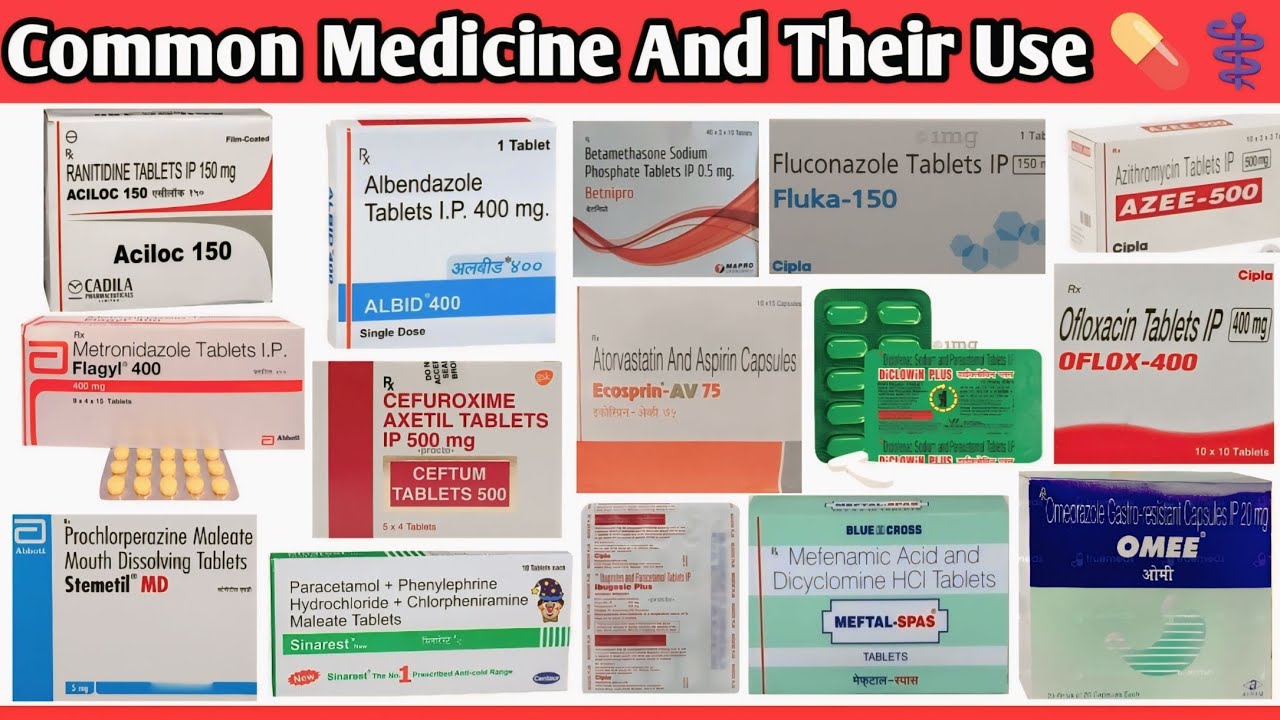 Common Medicine for General medical Practice || Medicine Name & Uses # ...