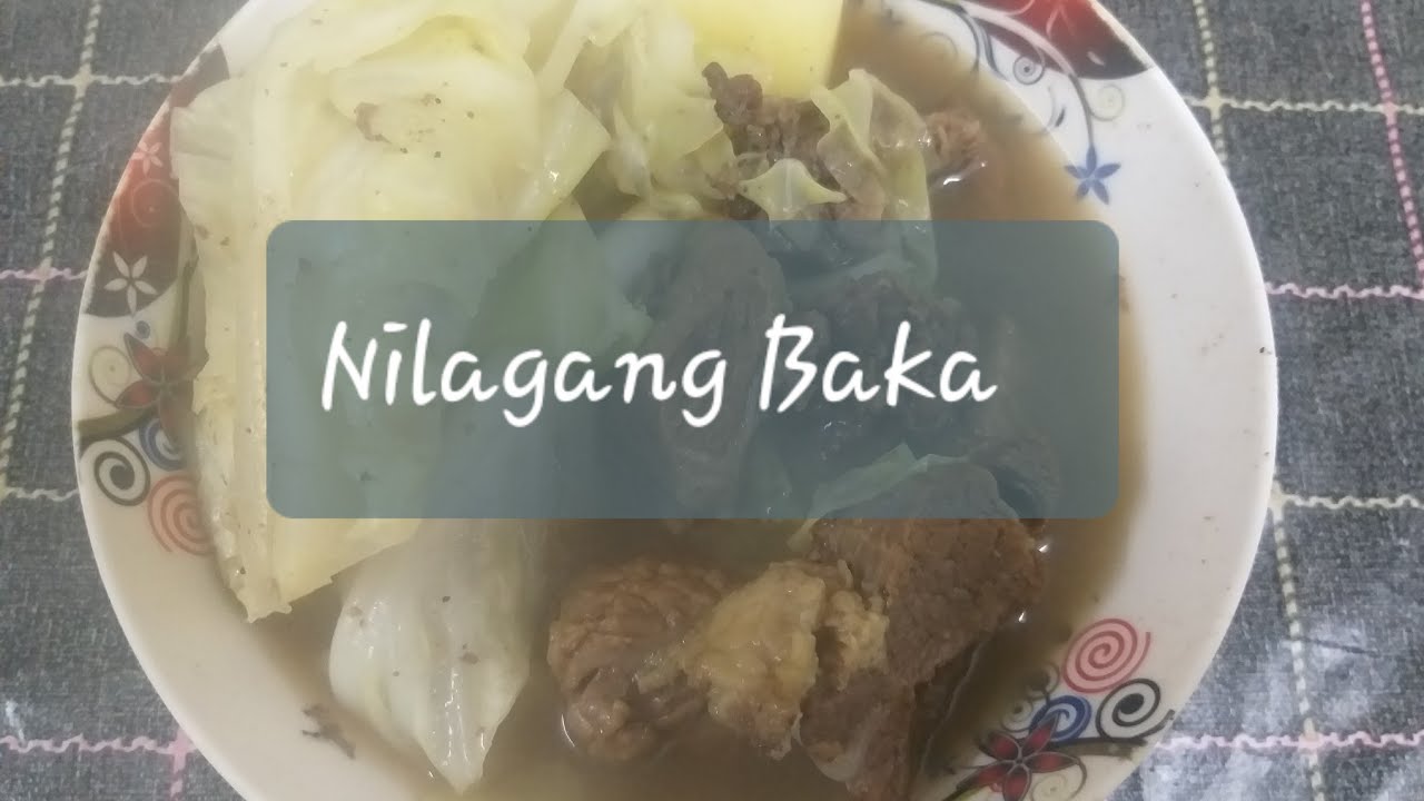 Nilagang Baka l Ulam sa malamig na panahon - YouTube