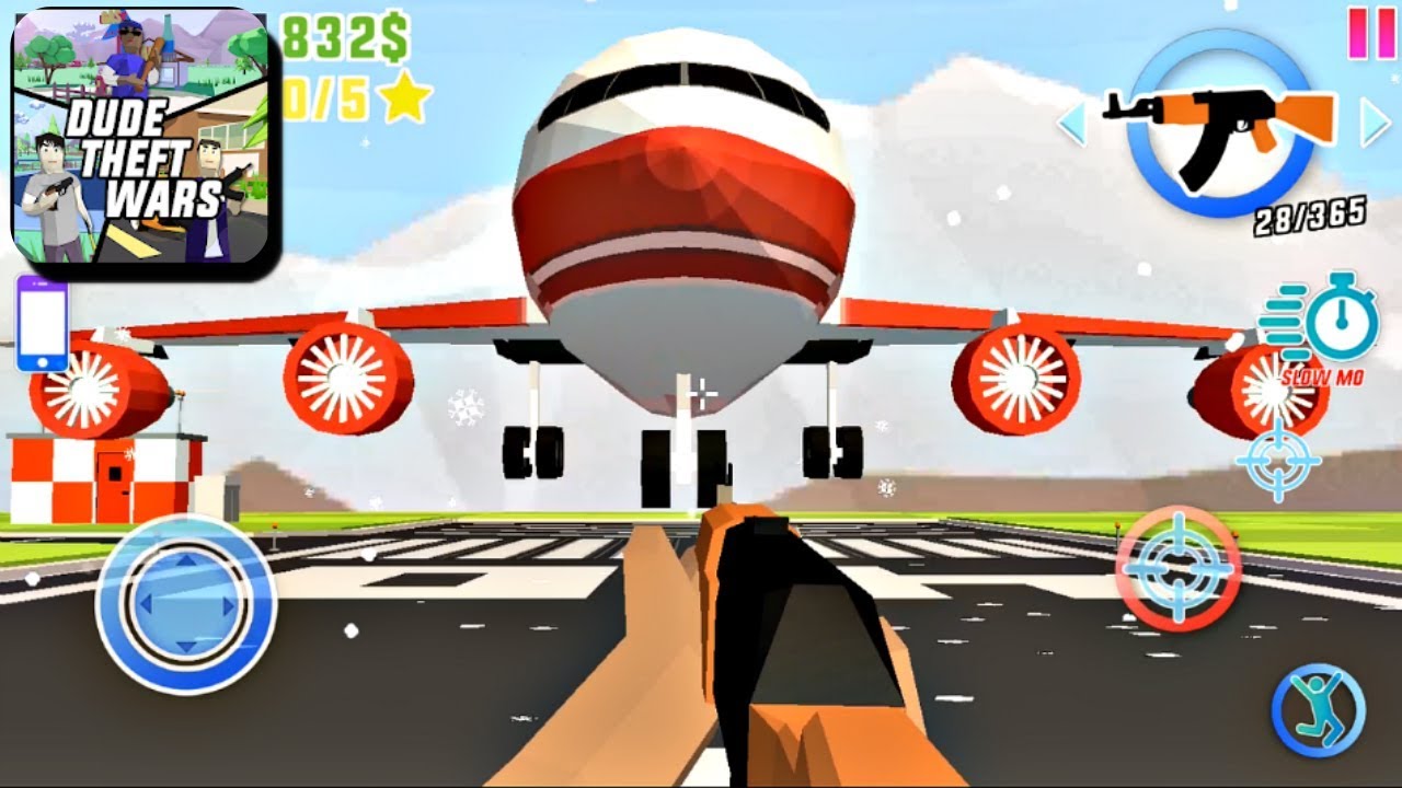 Dude Theft Wars: Open World Sandbox Simulator BETA - Airport Airplane ...